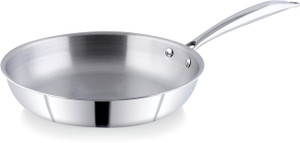 Classic Steels Triply Stainless Steel Deep Frypan Without Lid Handle ...