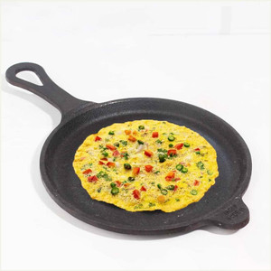 The Indus Valley Preseasoned Cast Iron Shallow Fry Pan With Long Loop ...