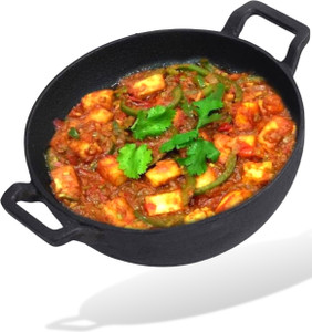 Gemma Cast Iron 3 L Kadai | Kadhai for Cooking and deep Frying ...
