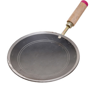 Ptr Hand-Crafted Iron Tawa | Food-Grade Iron Tawa with Smooth Finishing ...