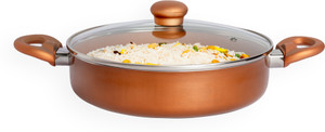 Kreme Sonet Saute Pan 25 cm diameter with Lid 4 L capacity Price in ...