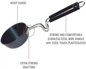 DRIGHT Tadka Pan 10 cm diameter 0.5 L capacity Price in India - Buy ...