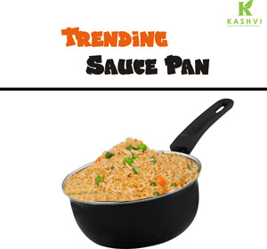 DADDY Premium Black Nonstick Big Sauce Pan Sauce Pan 28 cm diameter 3.6 ...