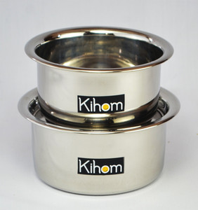Kihom Tope Set( with Lid )/Steel Tope Set/Patila Set/Tapeli/Cookware ...