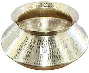 Thathera Handmade Pure Brass Water Pot Dechki Handi cookwere pot Handi ...