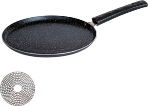 Kreme Induction Base Tawa 25 cm diameter Price in India - Buy Kreme ...