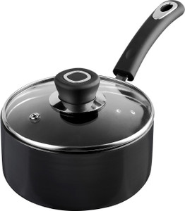 VINOD Hanos Non-Stick Coating with Riveted Handle Sauce Pan 16 cm ...