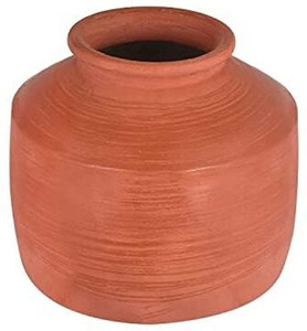 Vismay Clay Water Pot Mitti ka Matka, Pani ka ghada, Matki With Tap (6 ...
