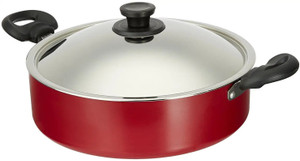 Pigeon Biryani Pot with SS Lid - 8.5 L Non Stick Cookware Pot 30 cm ...