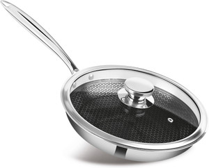 MILTON Procook Triply Hexa Tech Induction Stainless Steel with Glass ...