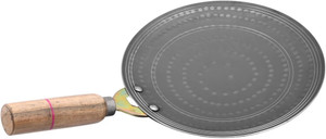 Ptr Pure Iron Hammered Tawa Metal Spoon-Friendly for Chapatis Rotis ...