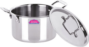 Aristo Triply Induction Friendly Cook and Serve With Steel Lid, 20.5 cm ...