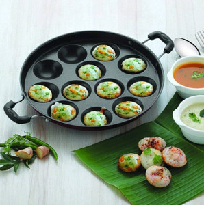 ROL 01 appam patra Patri Pan 22 cm diameter with Lid 1 L capacity Price ...