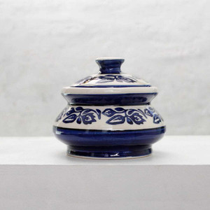 Your Local Store Blue Ming Handi with lid Biryani Bowl Curd Setter ...