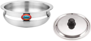 Feast Aluminium Urli/Biryani Pot 1800 ml With Stainless Steel Lid Pot ...