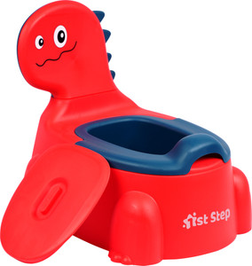 1st Step Baby Potty Seat/Potty Trainer Set Potty Box - Plastic Potty ...