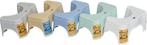 EASYPOOP Dr. Recommended Plastic Potty Step Stool for Western Toilet ...
