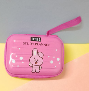 Johnnie Boy Cute BTS BT21Tin Coin purse pack of 1 Coin Purse ...