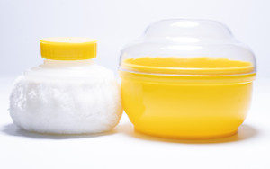 Cihoco Powder Puff with Box and Container for New Born Baby and Kids ...