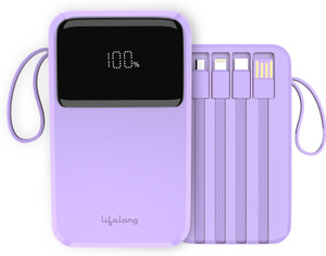 Lifelong 10000 mAh 22.5 W Wireless Compact Pocket Size Power Bank Price ...