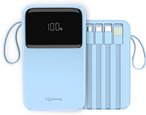 Lifelong 10000 mAh 22.5 W Compact Pocket Size Power Bank Price in India ...