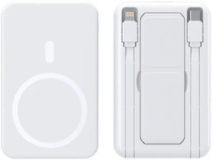 ZIOME 10000 mAh 22 W Wired & Wireless With MagSafe Compact Pocket Size ...