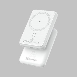 MuvTech 5000 mAh 20 W Wired & Wireless With MagSafe Ultra Slim Pocket ...