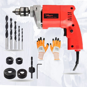 Hillgrove Heavy-Duty Electric Drill Machine with Multiple 100% Copper ...