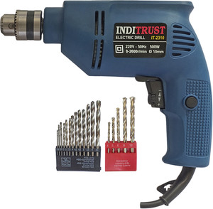 Inditrust Heavy duty 500W Reversible Drill Machine Variable speed with ...