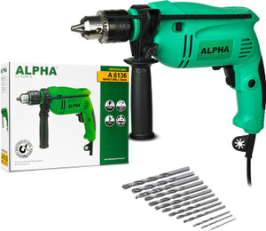 ALPHA Corded Electric Impact Drill Machine, 650W, 2800 Rpm, Variable ...