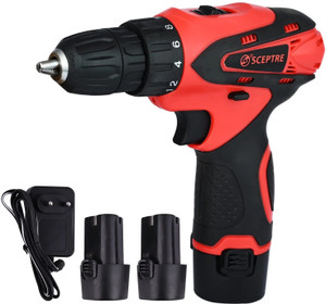 Sceptre Cordless Drill Machine 1350 RPM No Load Speed Reversible 10mm ...