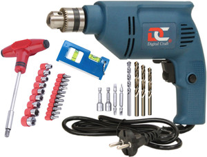 Digital Craft Electric Reversible Drill Machine 10MM,Mini Pocket Level ...