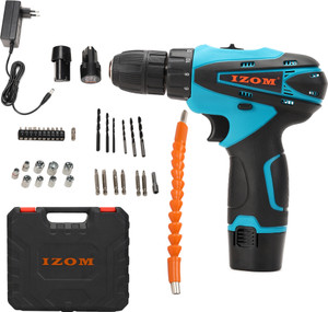 IZOM Cordless Driver kit, 12V with Accessories IM-DKC12V-38 IM-DKC12V ...