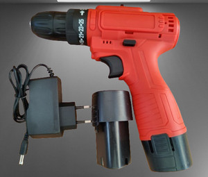 RMGS 12V Cordless Screwdriver and Drill Machine - 1350RPM - Reversible ...