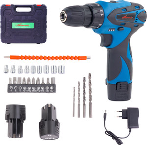 Shivonic HIGHLY / SCREW DRIVERS SET /2 BATTERIES /CHARGER DRILL-02 ...