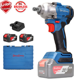 DONGCHENG MPT DCPB 488 CORDLESS BRUSHLESS IMPACT WRENCH 20V MAX LI-ION ...