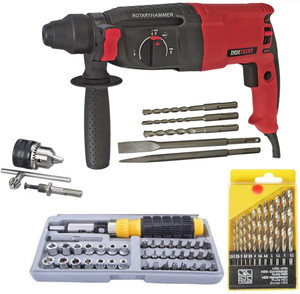 Inditrust 6 MONTHS WARRANTY 100% Copper Winding 26MM Rotary Hammer ...