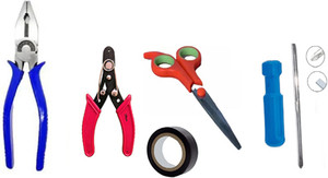 Red Champion Jonex 999 Plier With Wire Cutter & Black Tape HAir Cut ...