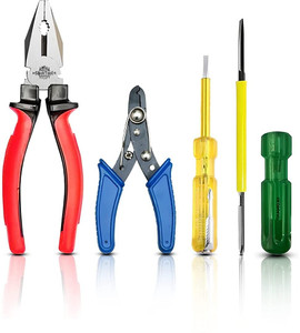 paliwalcreation Multi Hand Tool Kit 4 Pc. - Cutting Plier, Wire ...