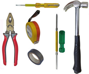 Inditrust Claw Hammer 2in1 Screwdriver Tester 3m Measuring Tap Electric ...