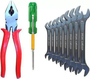 TOOLMATCH 10pcs combo set set Double Sided Open End Wrench Double Sided ...