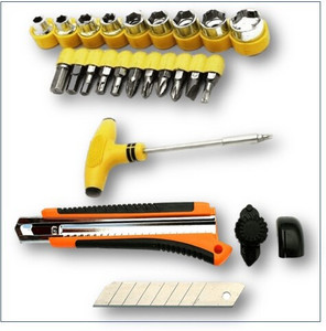 NBS NBS Paper Cutter and 21 Piece Goti Set Hand Tool Kit Price in India ...