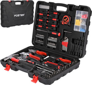 FOSTER FHT-910 182pcs Home Tool Kit with Screwdriver set,Allen Keys ...