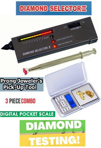 BALRAMA Portable Diamond, Gemstone, Crystal, Jade Tester Pocket Scale ...