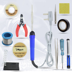 Hillgrove 12in1 Mobile Soldering Iron Machine Tool Kit Set Power & Hand ...
