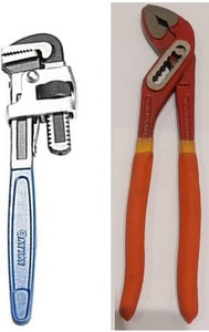 Hand power tool Pipe Wrench And Water Pump Plier Hand Tool Kit Price in ...