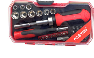 FOSTER FSK-040 Combination and Ratchet screwdriver kit Multipurpose ...