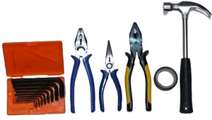 Voltron Combo 6"Allen key|Piler|Cutting Piler|Nose Piler|Electric Tape ...