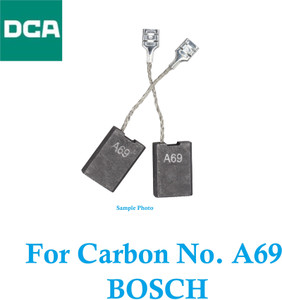 SINAL Carbon Brush Set (DCA Make) For Bosch Carbon No. A69 (CR120 ...