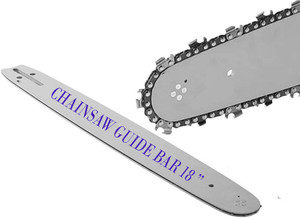 MLD Replacement Chainsaw Guide bar 18inch Guide Bar rail plate Power ...